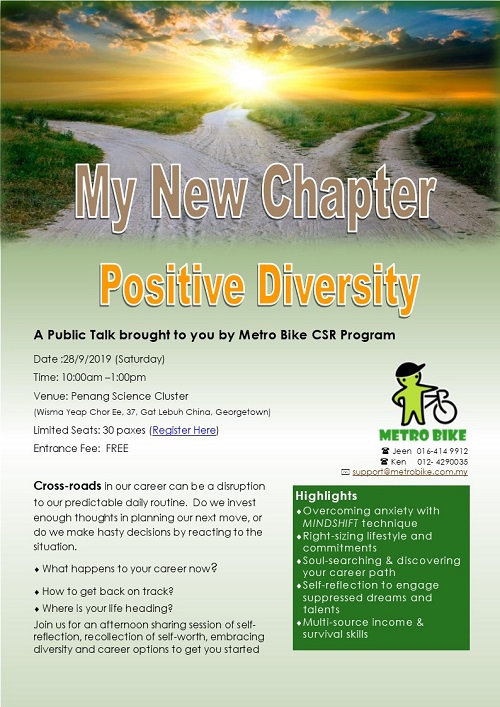 My New Chapter -Positive Life Changes